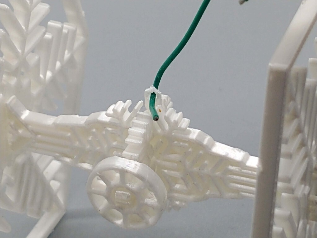 Free STL file Snowflake TIE Fighter Kit Card Ornament ️・3D print object ...