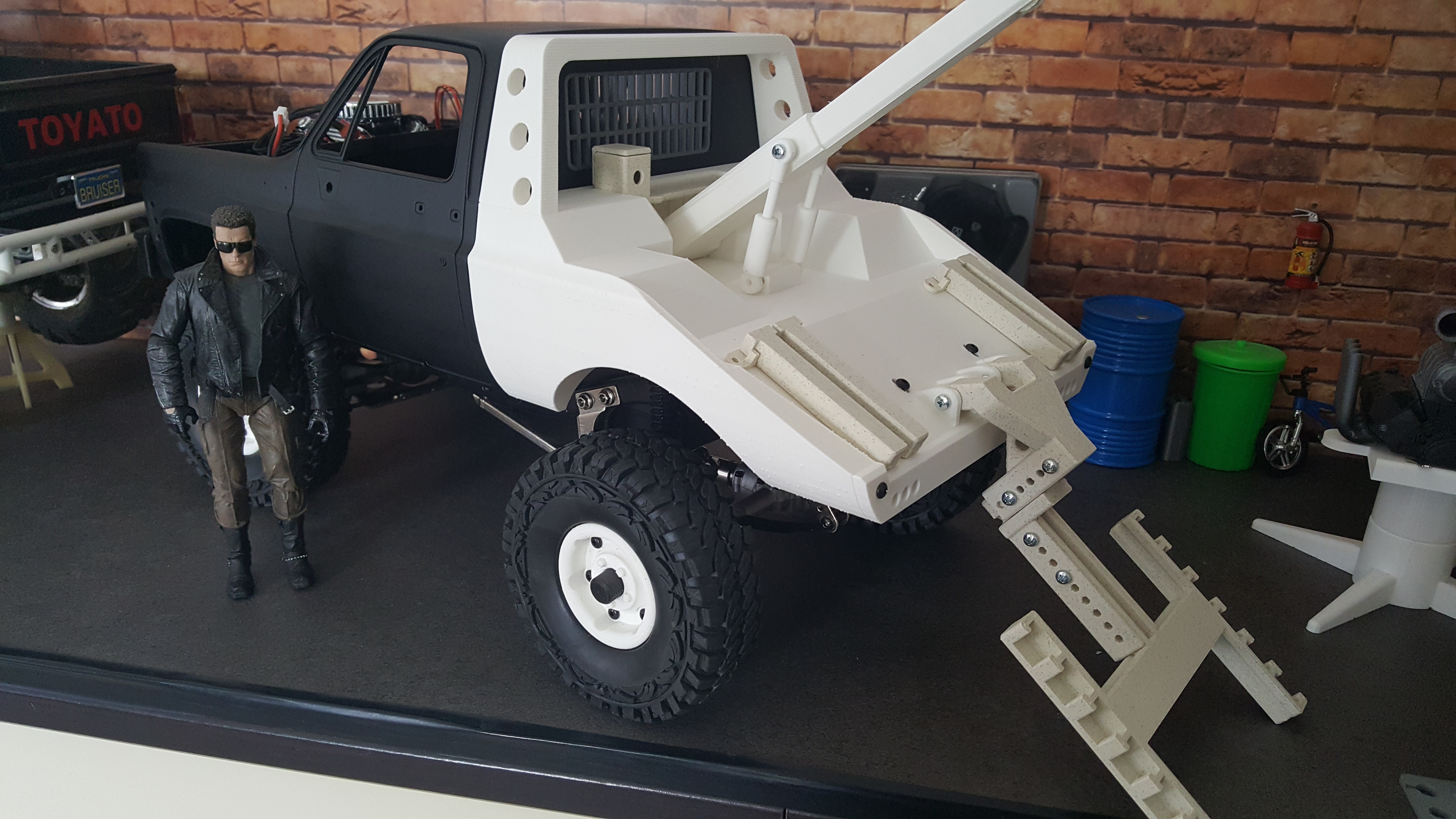 STL file HG P407 Chevy Wrecker RC4WD Tow-Truck 🚗・3D printer design to ...