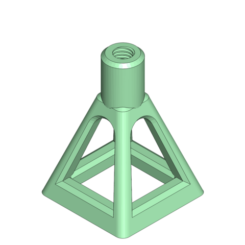 Download STL file Crawler Scaler Truck Car Axle Stand Jack Stand • 3D ...