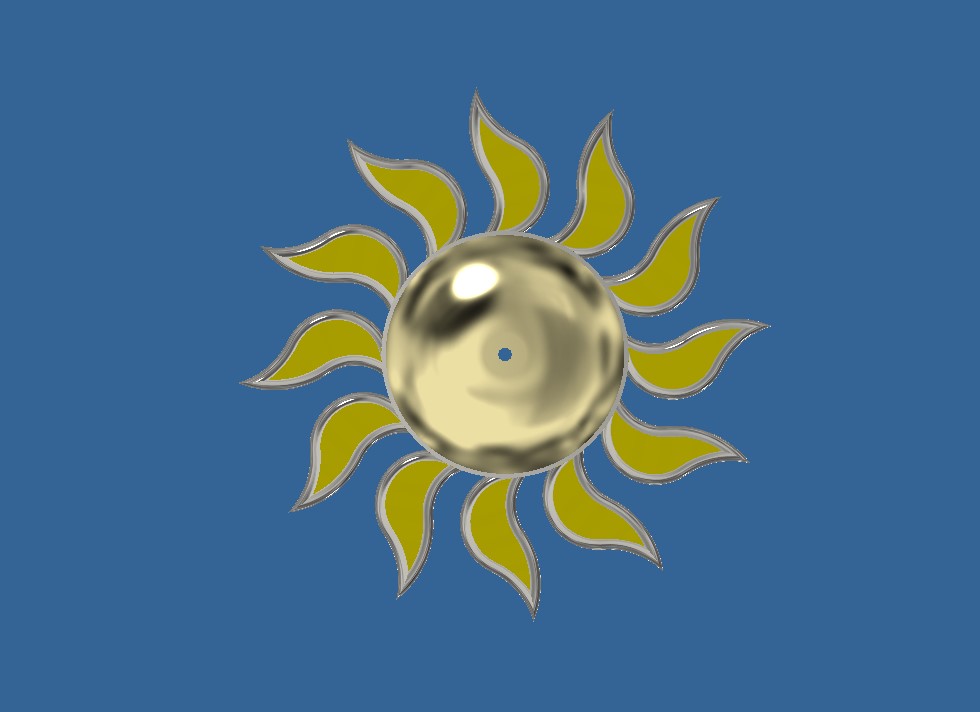 Free STL file Sun Inspired Clock・3D print design to download・Cults