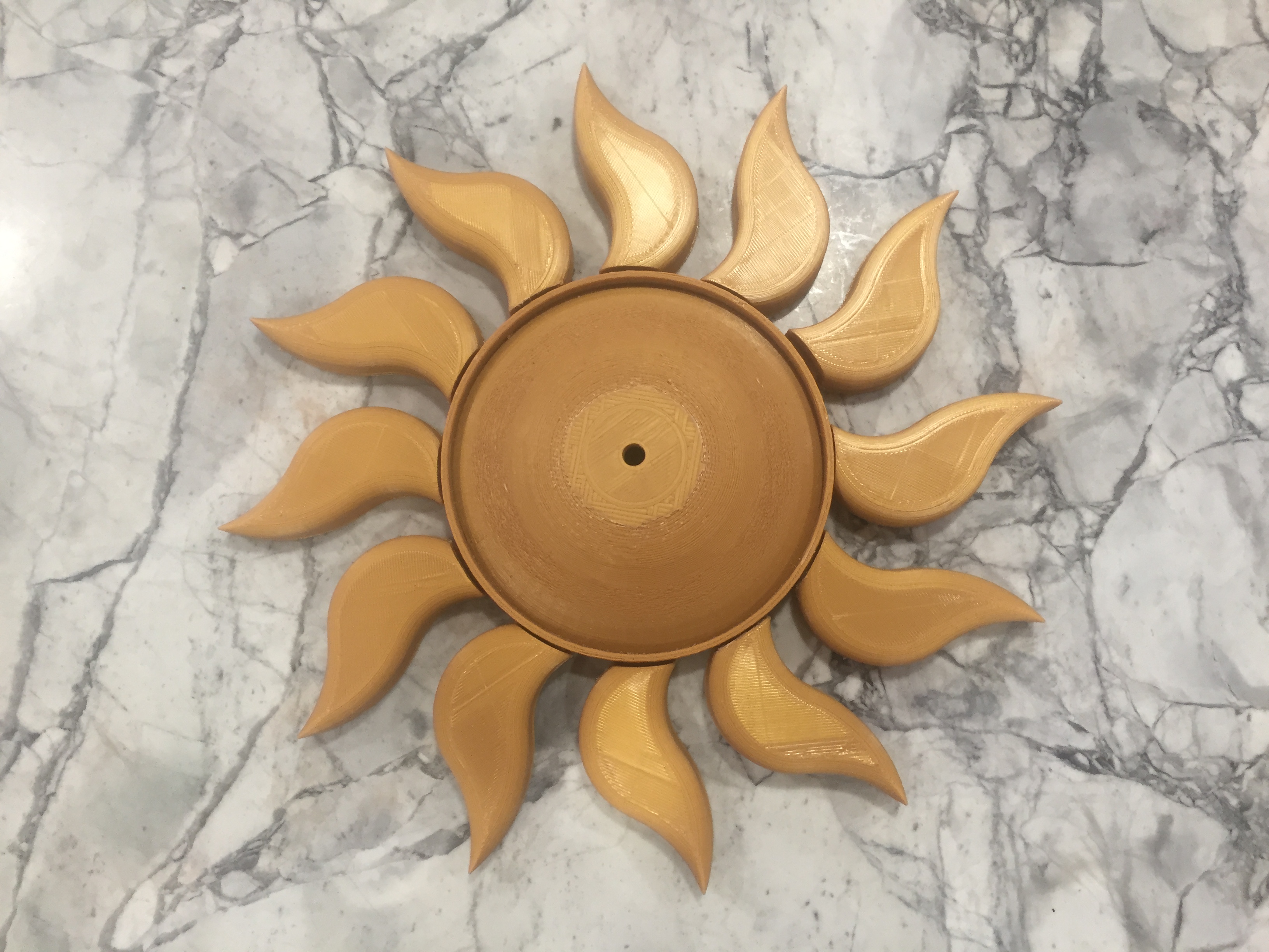 Free STL file Sun Inspired Clock・3D print design to download・Cults