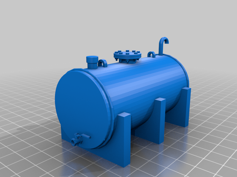 Free STL file Fuel Tank・Template to download and 3D print・Cults