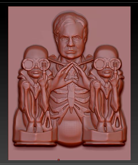 Free STL file HR Giger 3 🗿・3D printer model to download・Cults