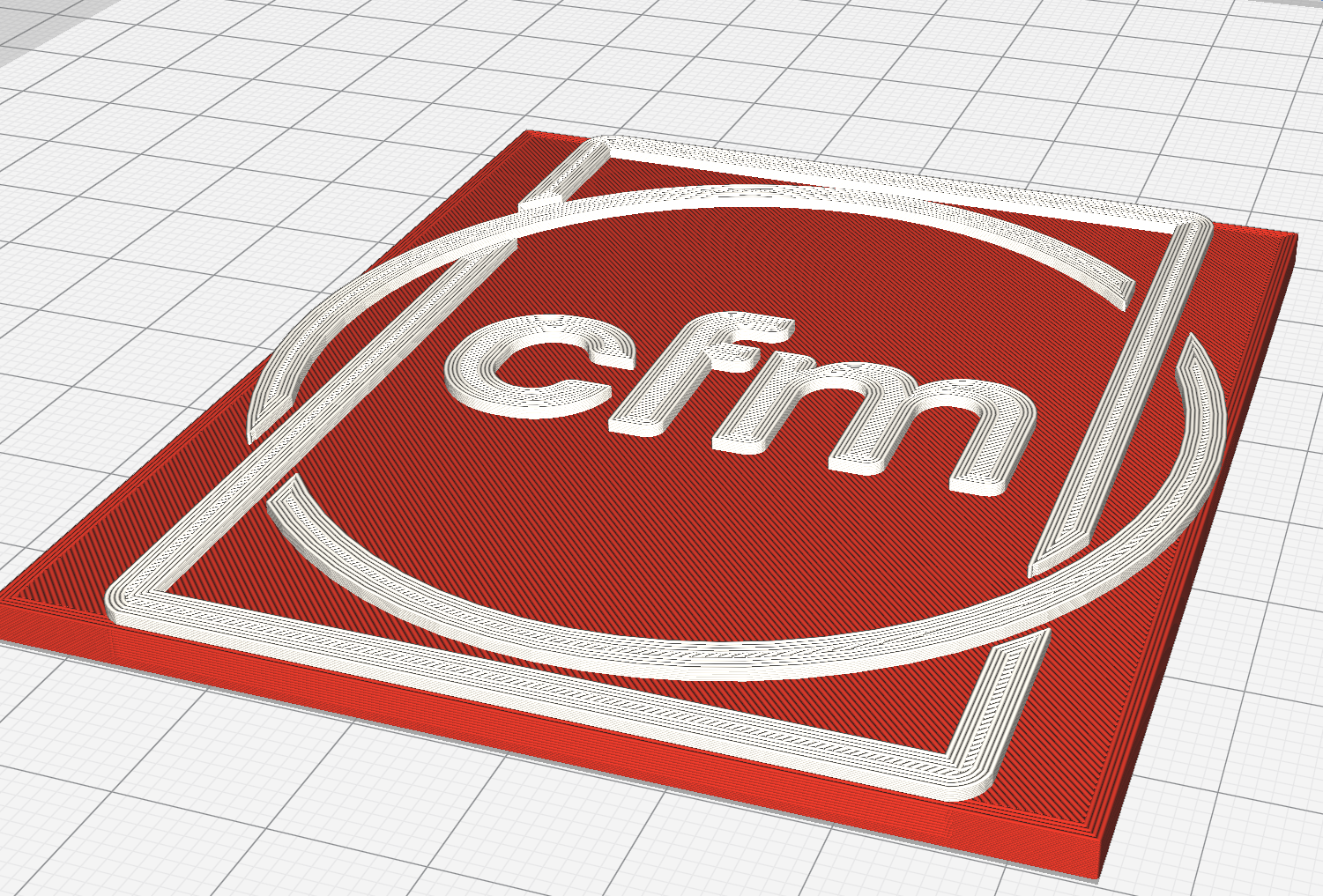 Archivo STL Logotipo de CFM・Objeto de impresión 3D para descargar・Cults