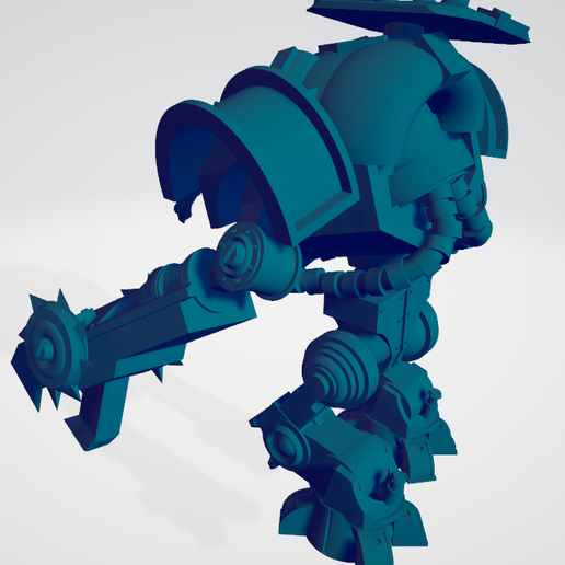 Download free STL file Robot construction (layable) • 3D printer object ...