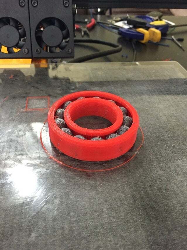 Télécharger fichier STL gratuit Roulement (double extrusion) • Plan ...