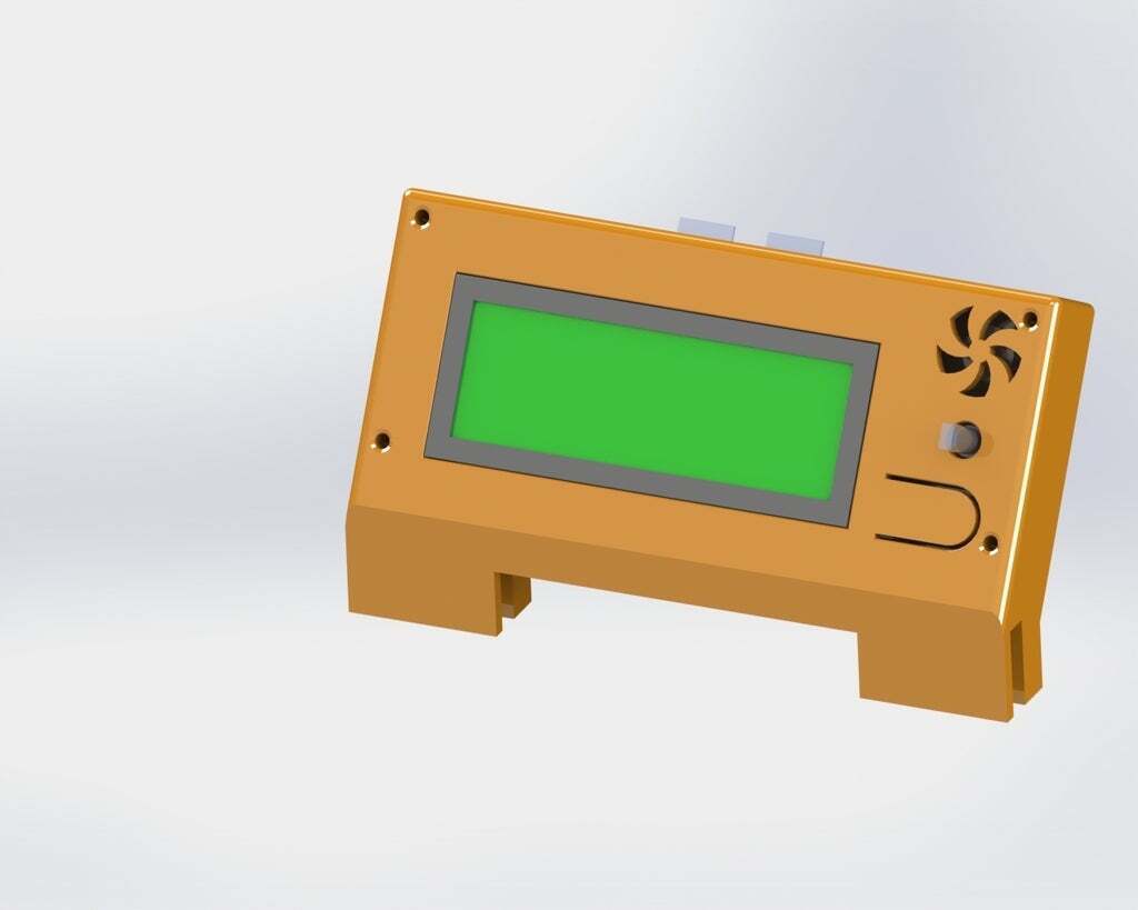 Free STL file Prusa i3 Smart LCD Frame mount・3D printer model to ...