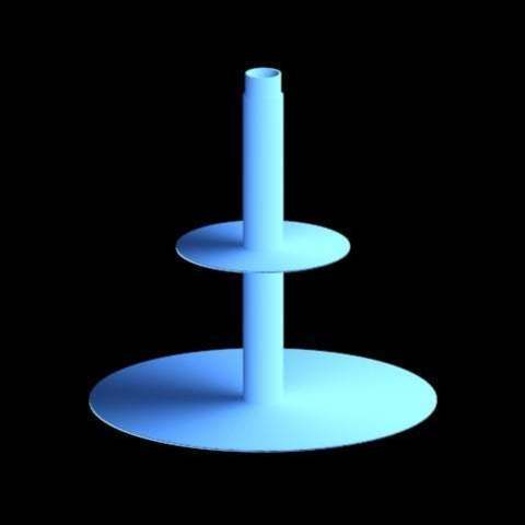 Download free STL file Stackable Spool Holder • 3D printer model ・ Cults