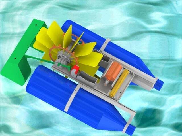Free STL file Paddle Boat・3D printer design to download・Cults