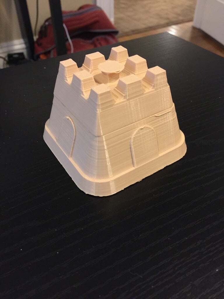 Free STL file Simple Sand Castle・3D print design to download・Cults