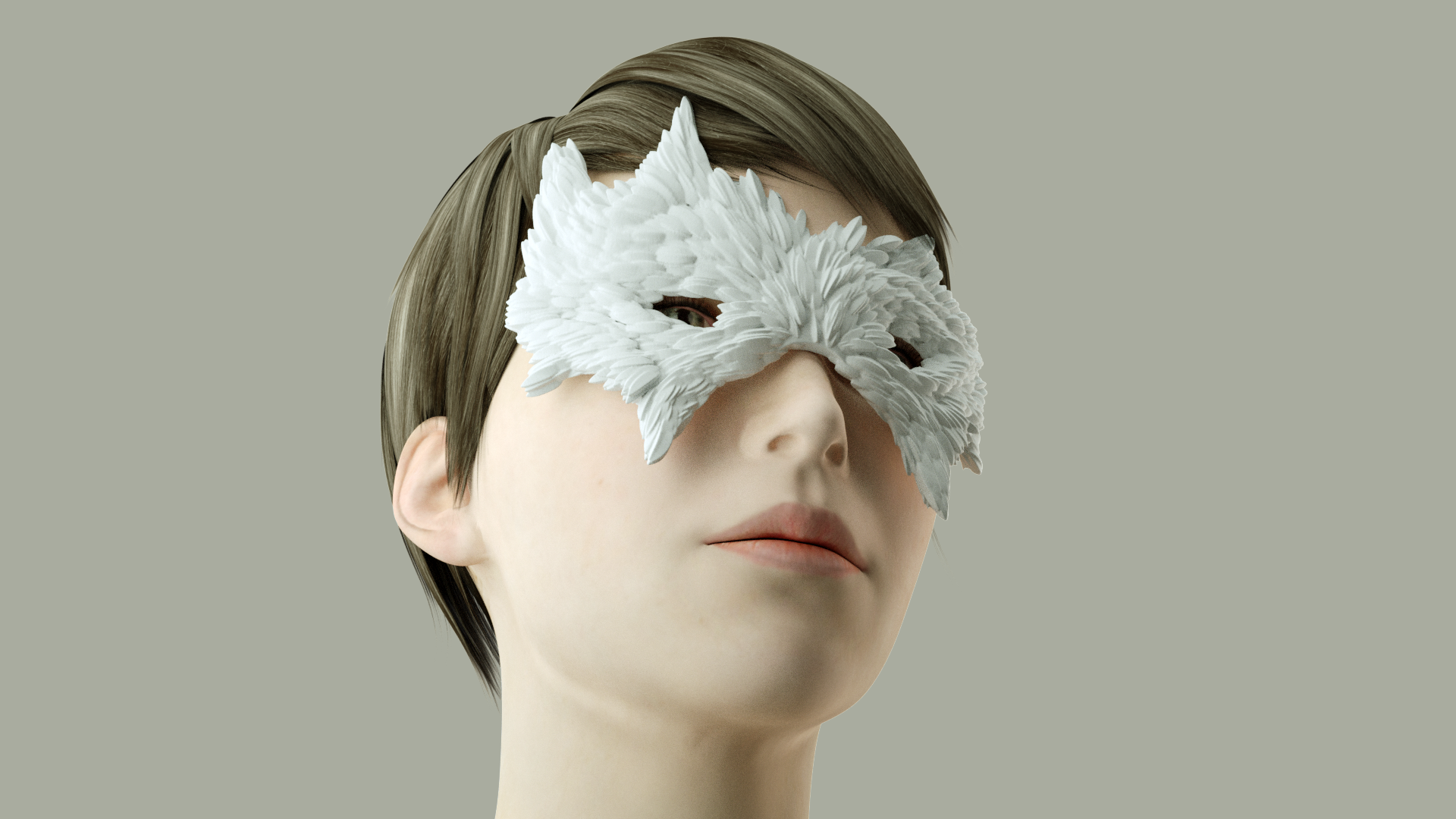 Файл STL Carnival Mask - Raven 🐦・Дизайн для загрузки и 3D-печати・Cults