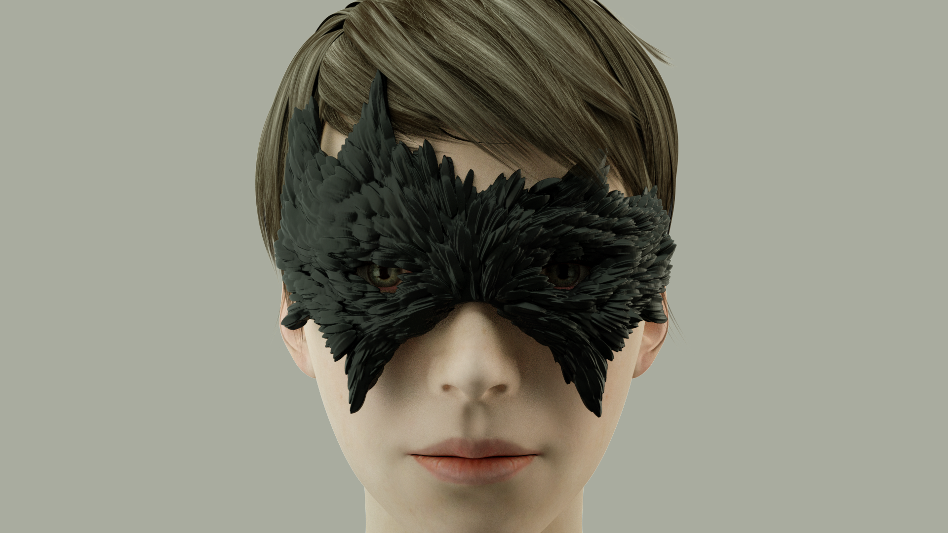 STL file Carnival Mask - Raven・Design to download and 3D print・Cults
