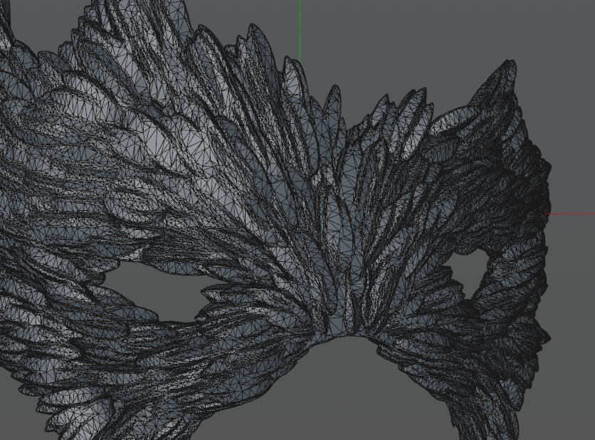 Файл STL Carnival Mask - Raven 🐦・Дизайн для загрузки и 3D-печати・Cults