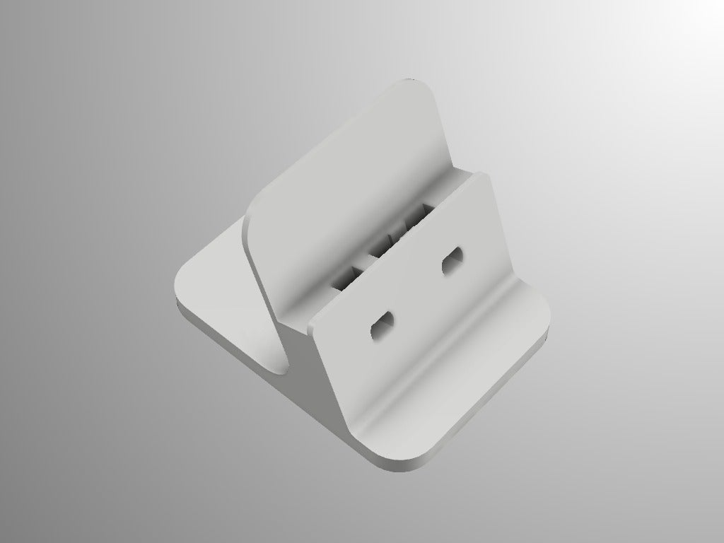 Free STL file iPhone SE / 5 Minimal Dock with / without case・3D ...