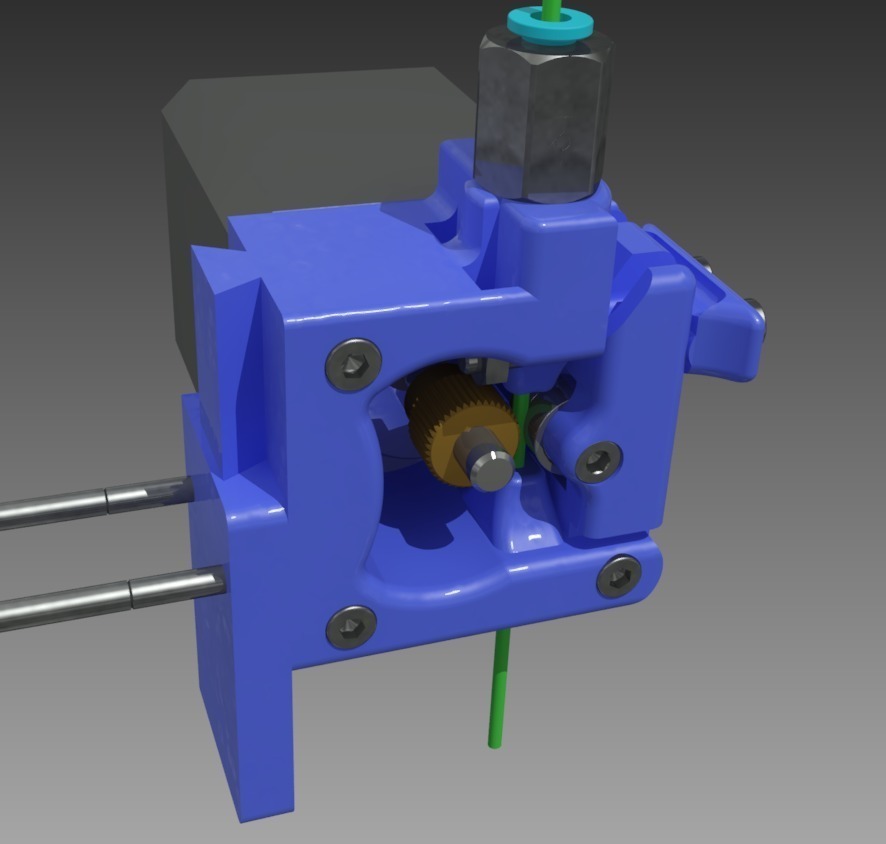 Fichier 3D gratuit Extrudeuse Bowden de Offline 🧞‍♂️・Plan pour ...