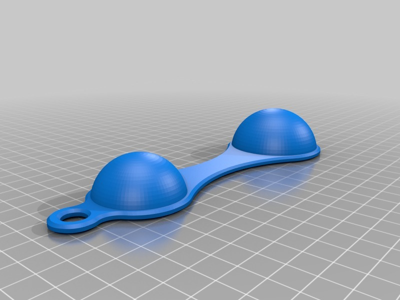 Free 3D file Measuring Spoon 1cl + 2cl 🥄・3D printable object to ...