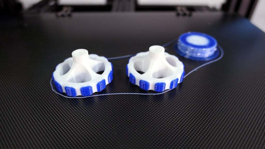 Free STL file Extruder Wheel Dual Color・3D printing idea to download・Cults