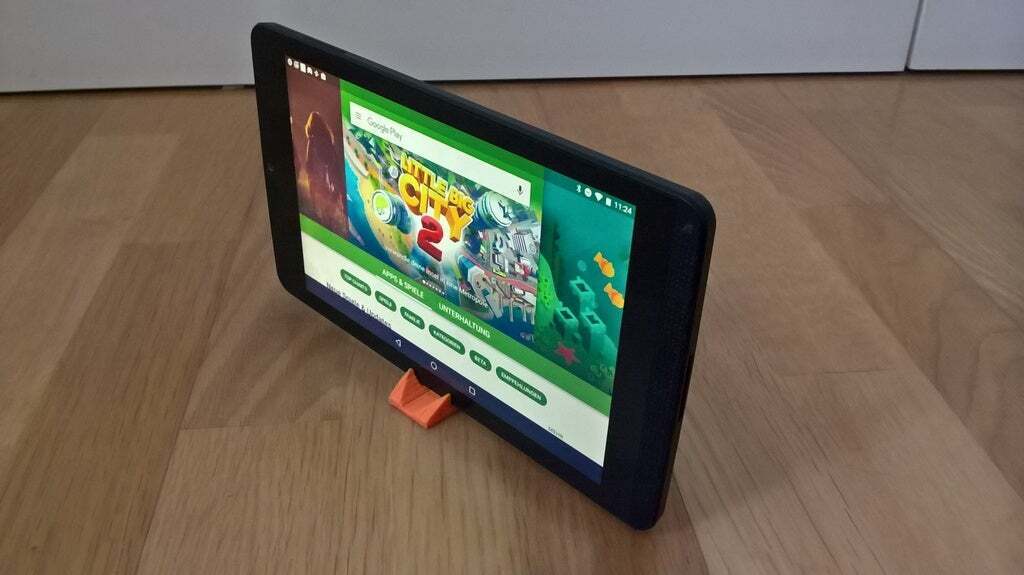 Download free STL file Nvidia Shield Tablet Stand • 3D print template ...