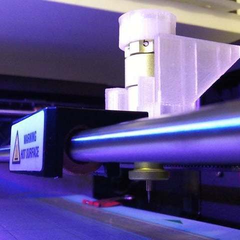 Download free 3D print files Replicator 2 CNC Vinyl Cutter ・ Cults