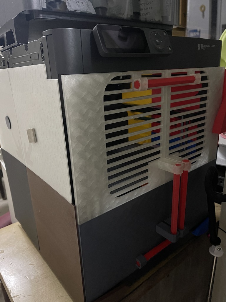 Free 3D file Bambu Labs P1P Enclosure (frustration-free) 🧞‍♂️・Model to ...