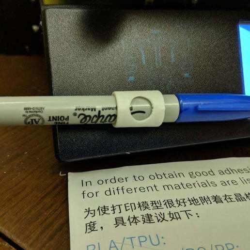 Download free 3D printing templates Sharpie Magnetic Holder ・ Cults
