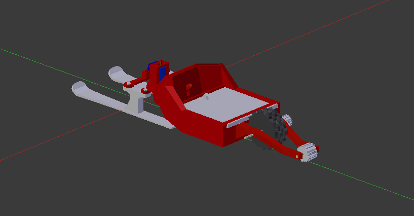 Free STL file Snowmobile・Model to download and 3D print・Cults