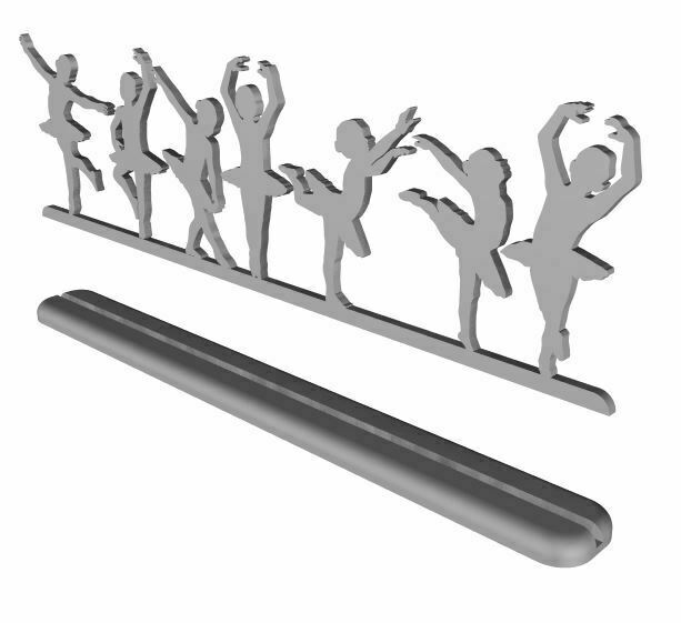 STL file Classical dance decoration・Template to download and 3D print・Cults