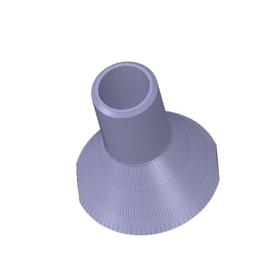 Download OBJ file Professional funnel with waste protection 3d-print ...