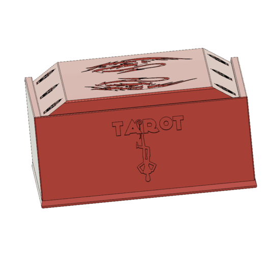 Download STL file TAROT DECK BOX Gift Jewelry Witch divination Cards ...