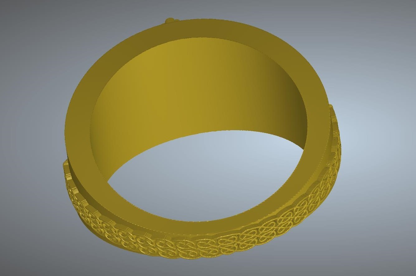 Free STL file ring simple r01 for 3d-print and cnc share for free ...