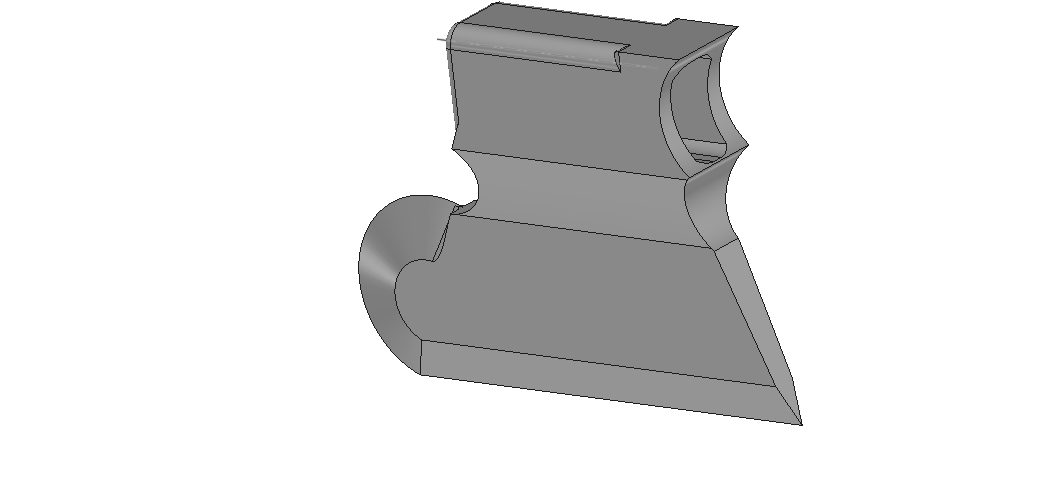 STL file model of battle axe gun 3D print and cnc 🪓・3D printing model ...