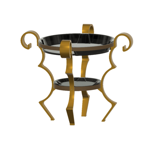 Download STL file Prefabricated table vase stand for fruit vegetables ...