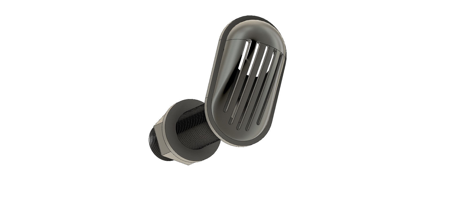 STL file Engine cooling intake d 1/2 inch Marine Boat Thru Hull 🛥️・3D ...