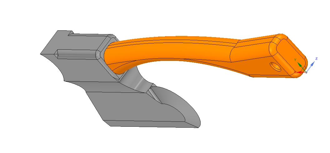 STL file model of battle axe gun 3D print and cnc 🪓・3D printing model ...
