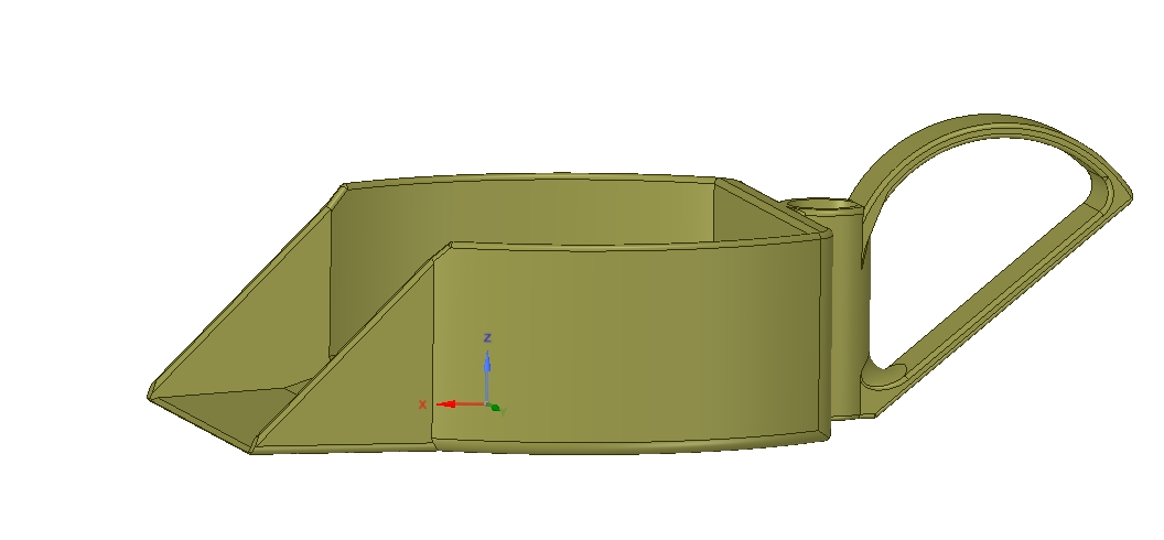 STL file dustpan with 2 handle dust scoop 3d-print and cnc 🌬️・Design to ...
