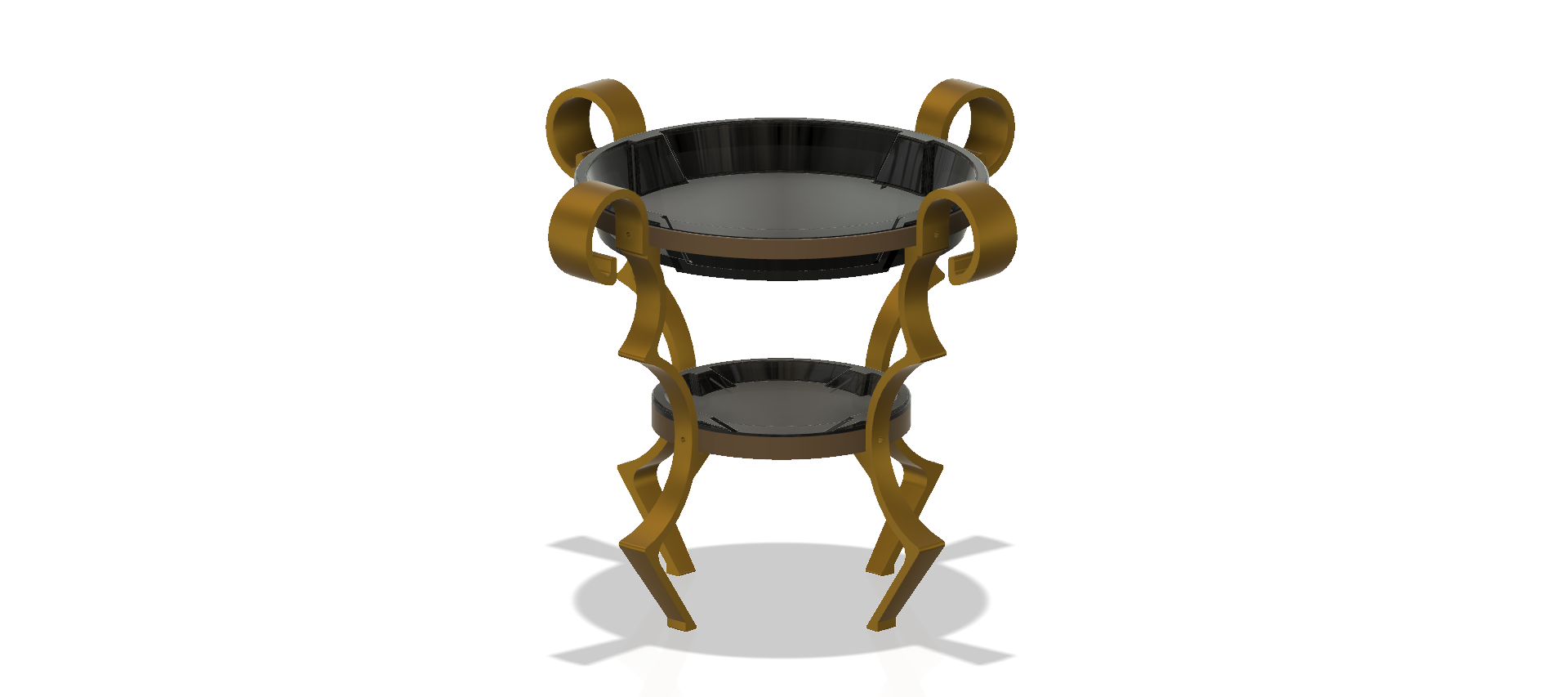 STL file Prefabricated table vase stand for fruit vegetables confect ...