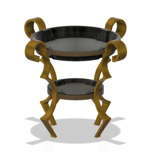 Download STL file Prefabricated table vase stand for fruit vegetables ...