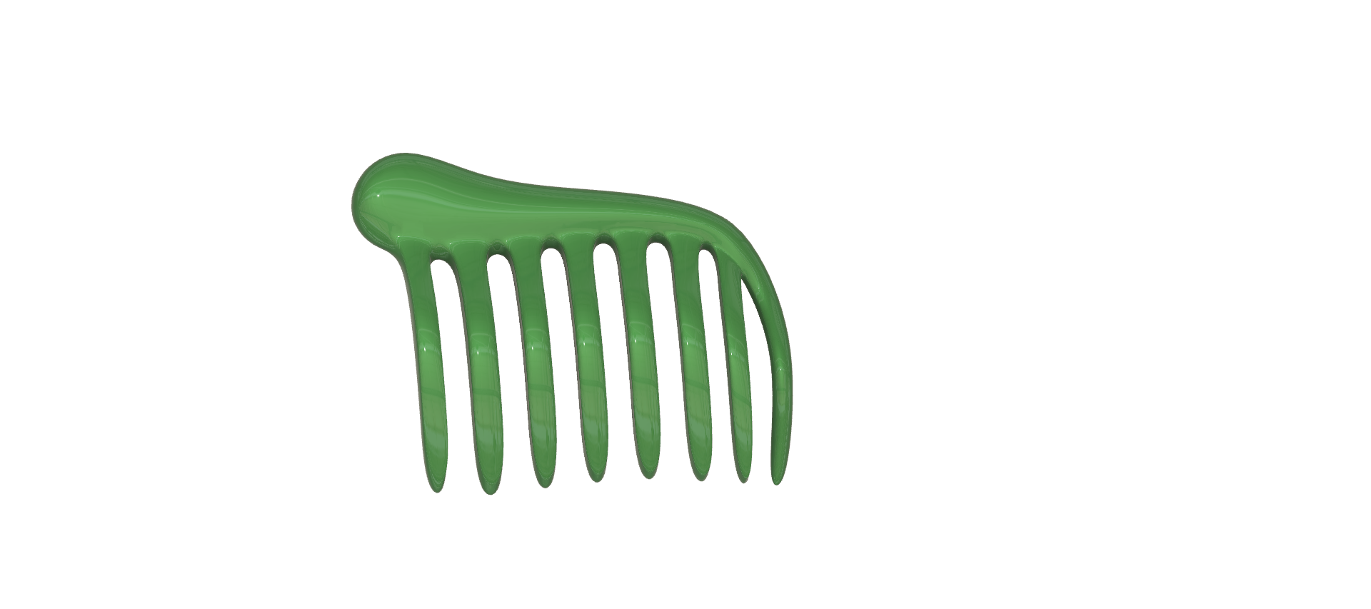 STL file FRENCH PLEAT HAIR COMB Multi purpose Female Style Braiding ...