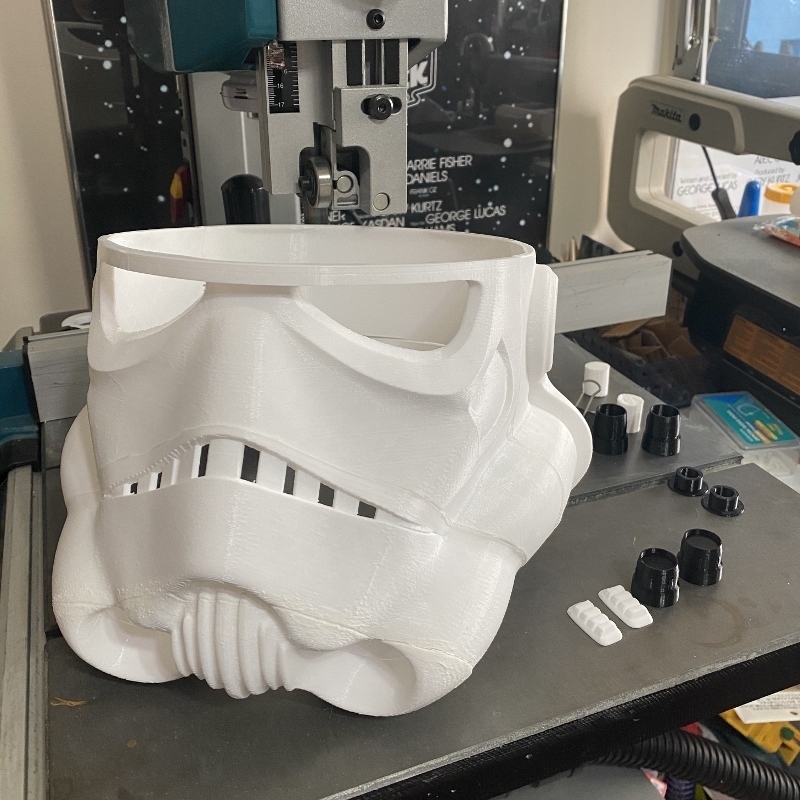 Бесплатный STL файл Stormtrooper Helmet 🫡・Модель 3D-принтера для ...