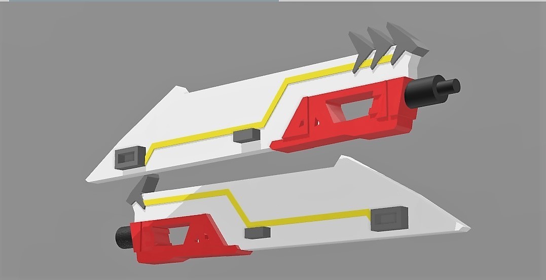STL file Transformers Studio Series Sentinel Prime Blades Shield ...