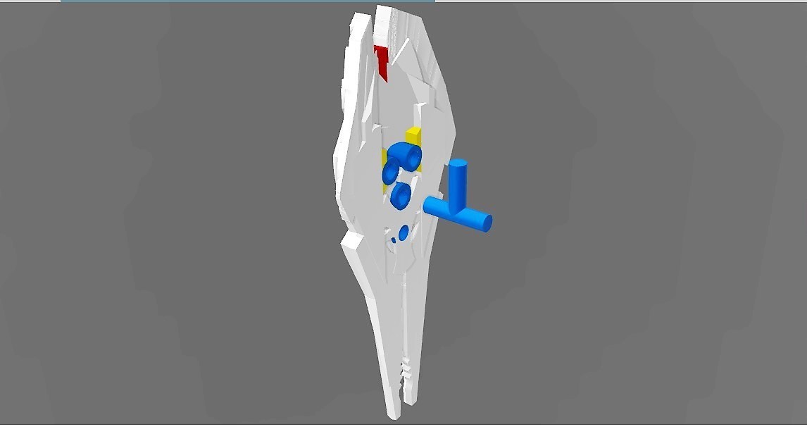 STL file Transformers Studio Series Sentinel Prime Blades Shield ...