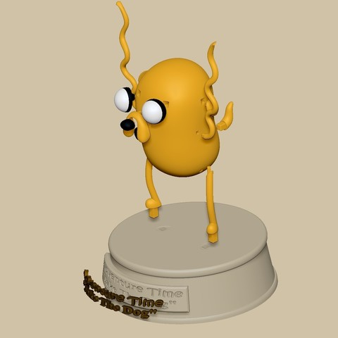 Download 3D printer designs Jake the Dog adventure time ・ Cults