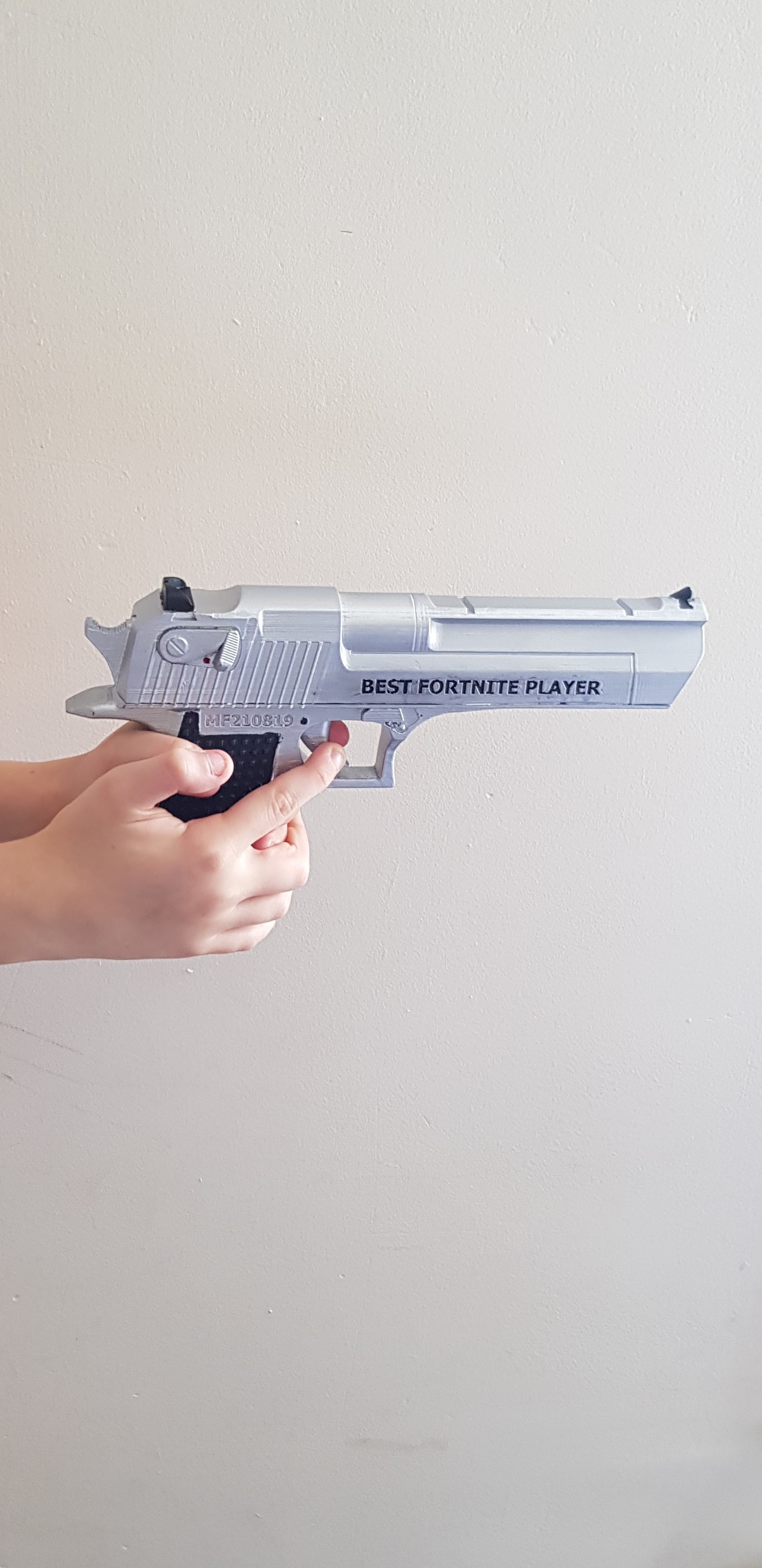 STL file PERSONALIZED TOY GUN・3D print design to download・Cults