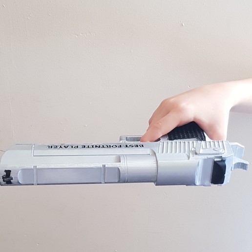 Download STL file PERSONALIZED TOY GUN • 3D printing model ・ Cults