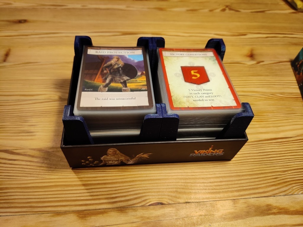 Free STL file Viking Raiders insert to sleeved cards・3D print object to ...