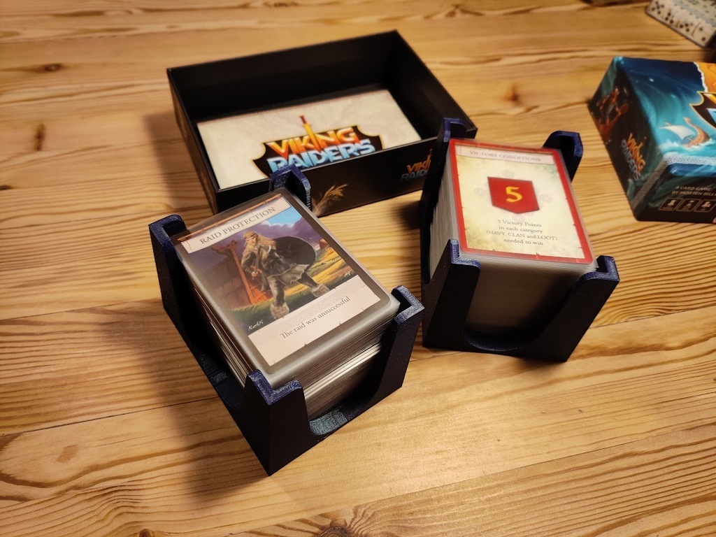 Free STL file Viking Raiders insert to sleeved cards・3D print object to ...