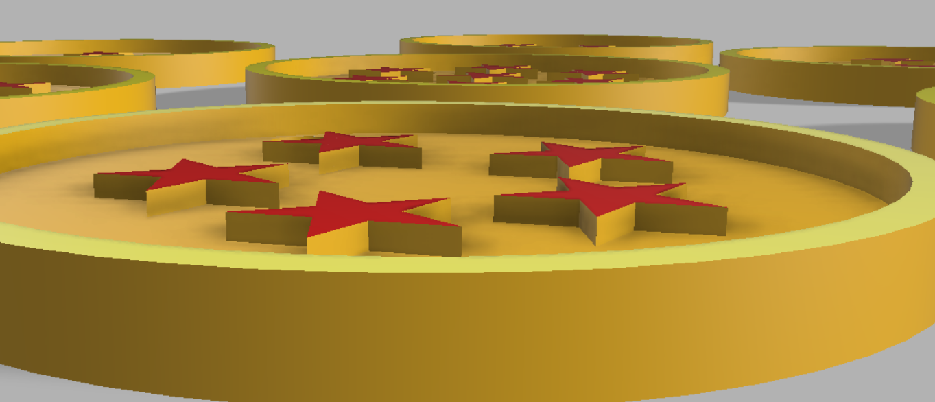 STL file Dragon Spheres keychain, keychain (Optimized for 3-color ...