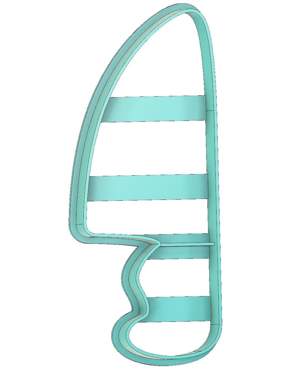 STL file CHEF KNIFE COOKIE CUTTER, CHEF COOKIE CUTTER, KITCHEN COOKIE ...