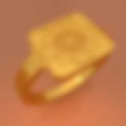 Download free 3D printing templates Chakra Tripura Sundari Ring Yantra ...