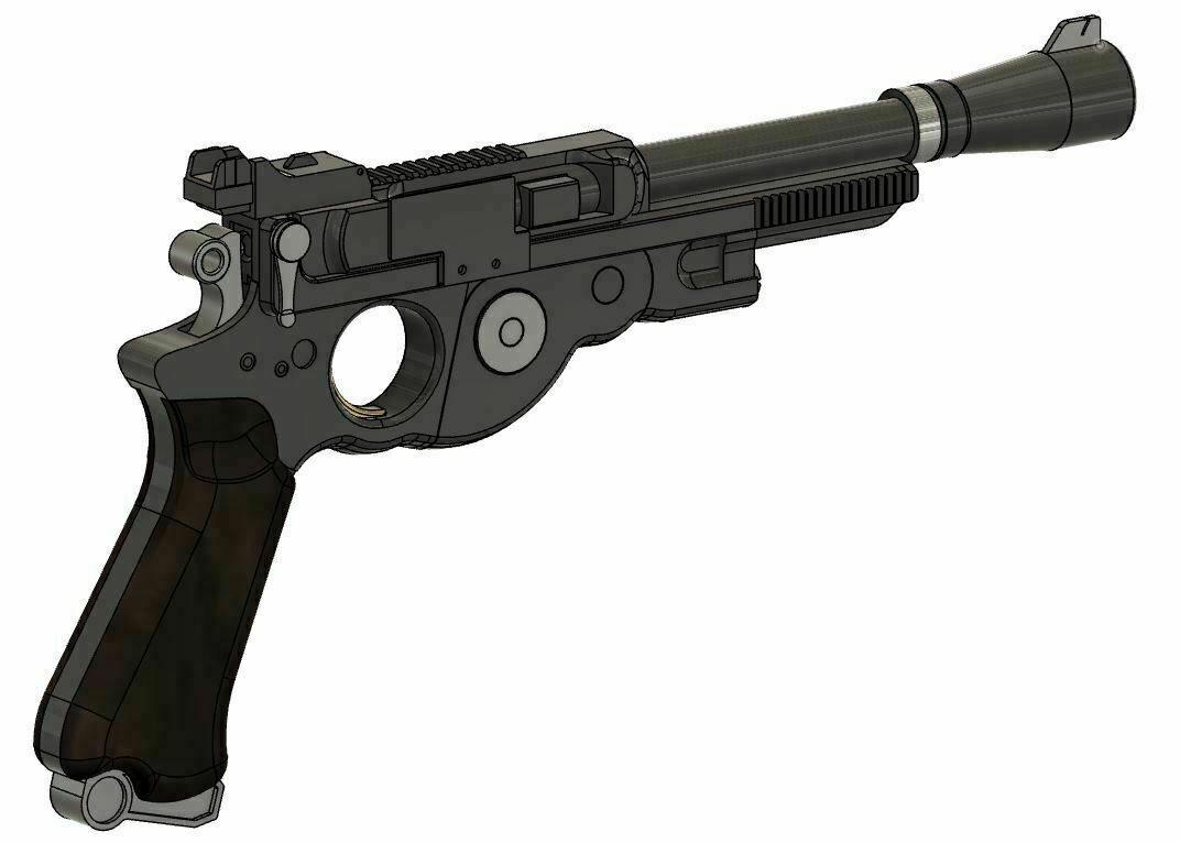 3D file The Mandalorian Blaster・3D print design to download・Cults